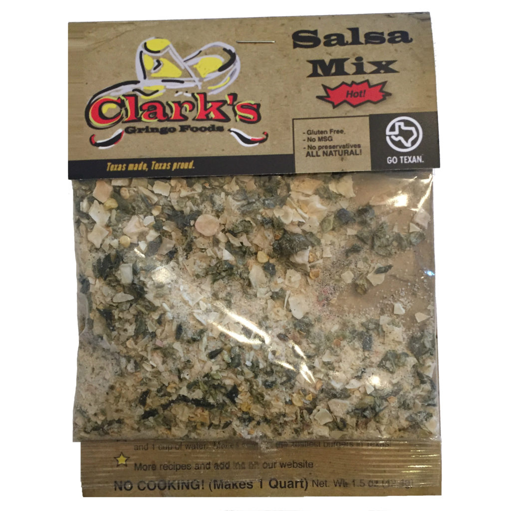 12 Pack - Salsa Mix - HOT! - Clarks Gringo Foods